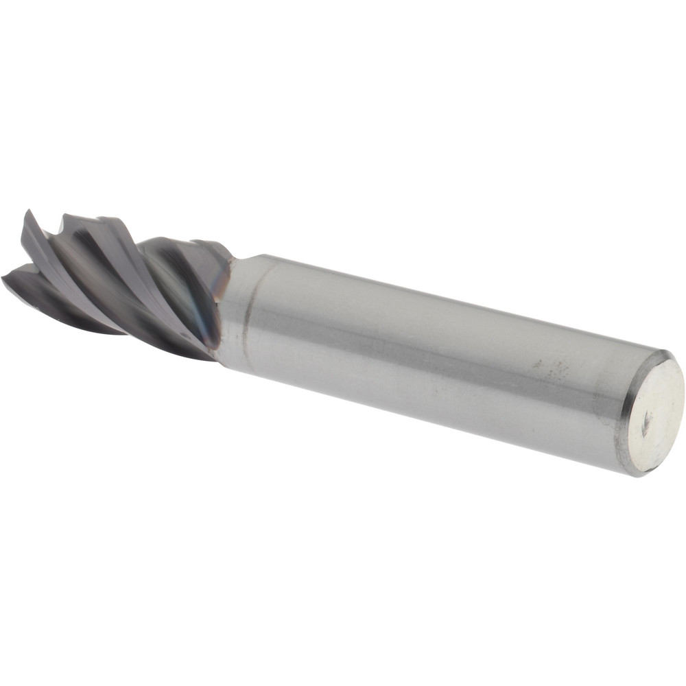 SGS - Square End Mill: 1/2" Dia, 1" LOC, 4 Flute, Solid Carbide | MSC ...