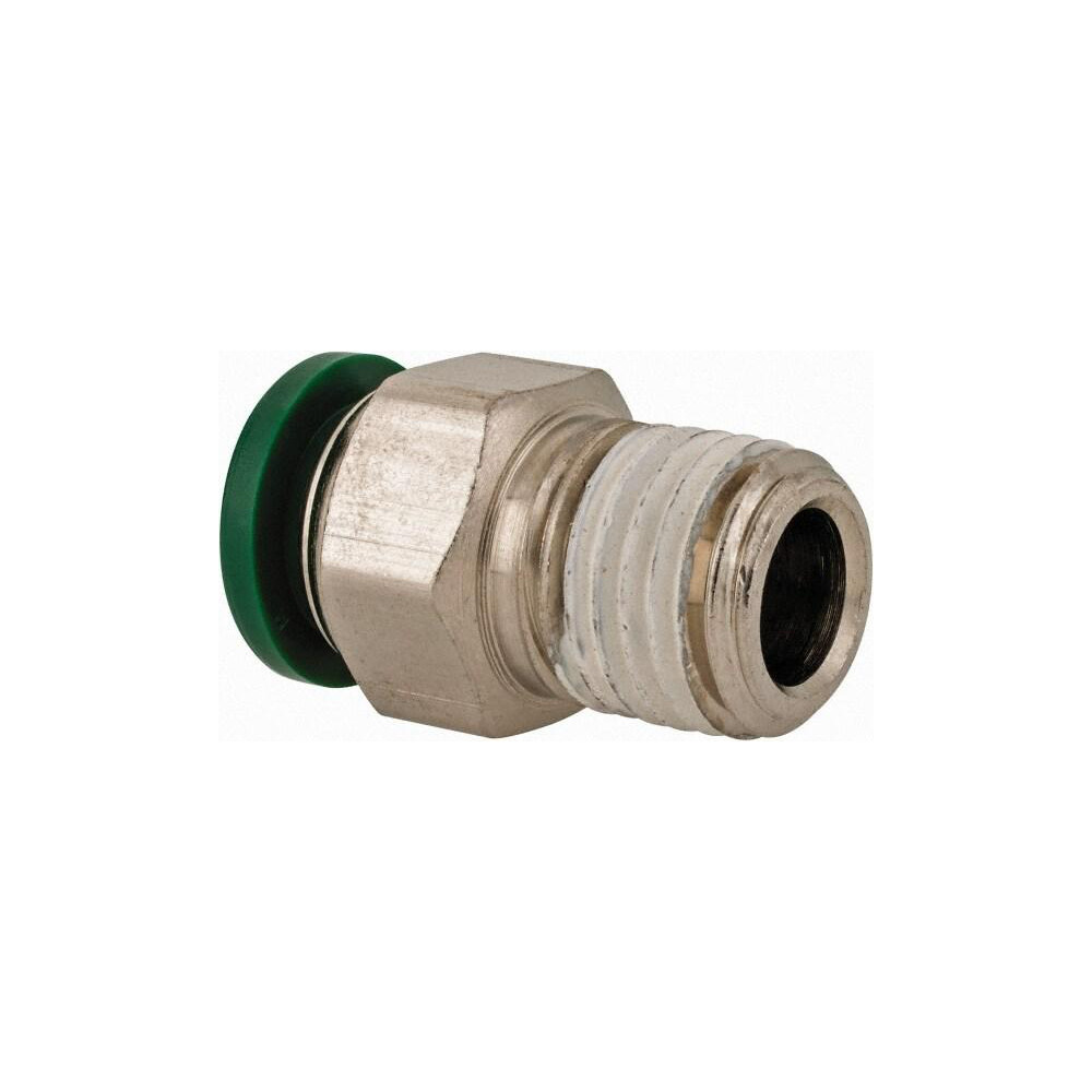 Parker - Push-to-Connect Push-to-Connect x Male NPTF Fitting: Connector ...