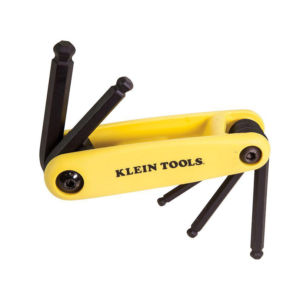 Klein Tools - 5 Piece Fold-Up Hex Key Set | MSC Direct