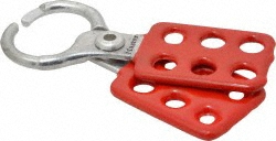 Master Lock - Lockout Hasp: Scissor-Action Hasp, Single Jaw, 6 Padlocks ...
