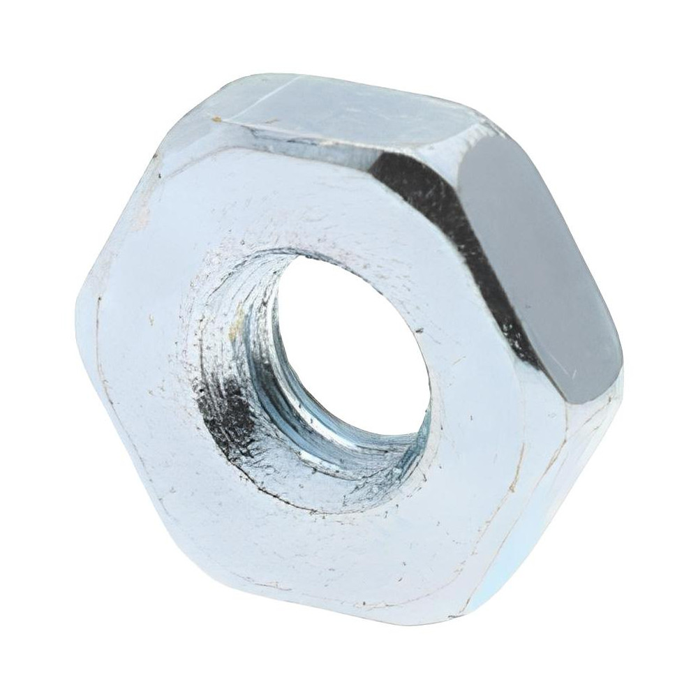 Value Collection - Hex Nut: #10-24, Grade 2 Steel, Zinc Finish | MSC Direct