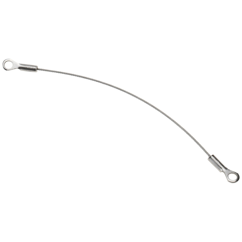 Value Collection - 6" Long, Stainless Steel Cable Eye & Eye End, Quick ...