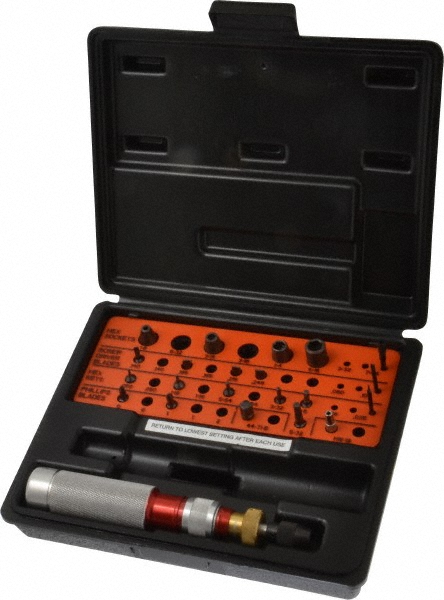 Apex - Torque Screwdriver: 6 to 30 in/lb Torque | MSC Direct