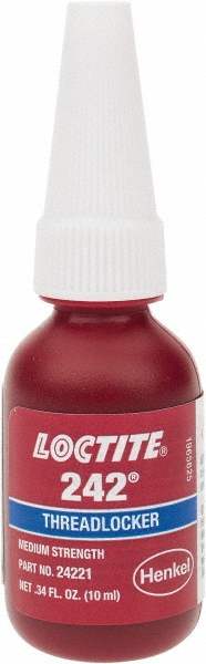 Loctite - Threadlocker: Blue, Liquid, 10 mL, Bottle | MSC Direct