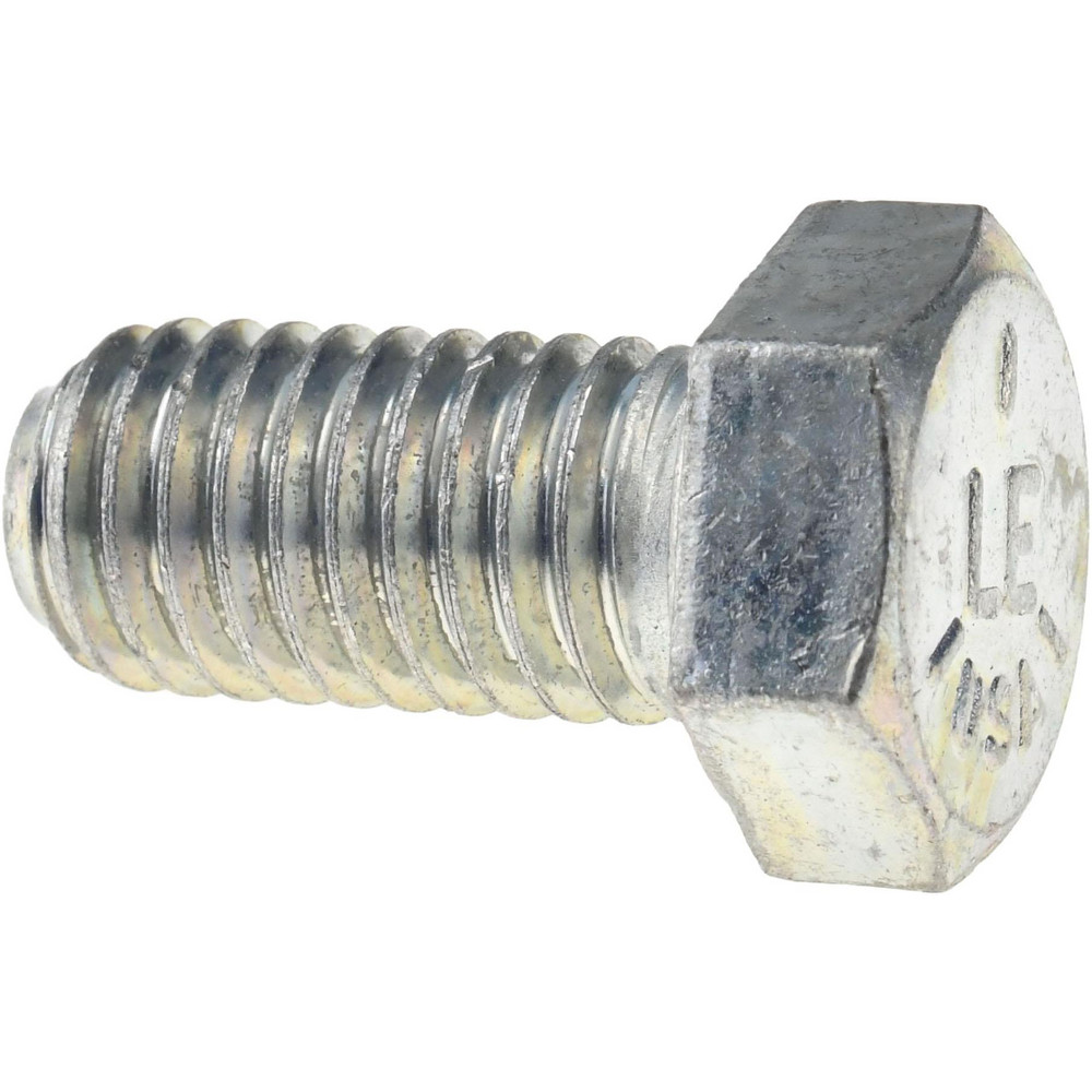 Value Collection - Hex Head Cap Screw: 1/2-13, 1" Length Under Head ...