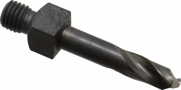 Hertel - 13/64" Drill Bit, Screw Machine, Cobalt, Threaded Shank Drill ...