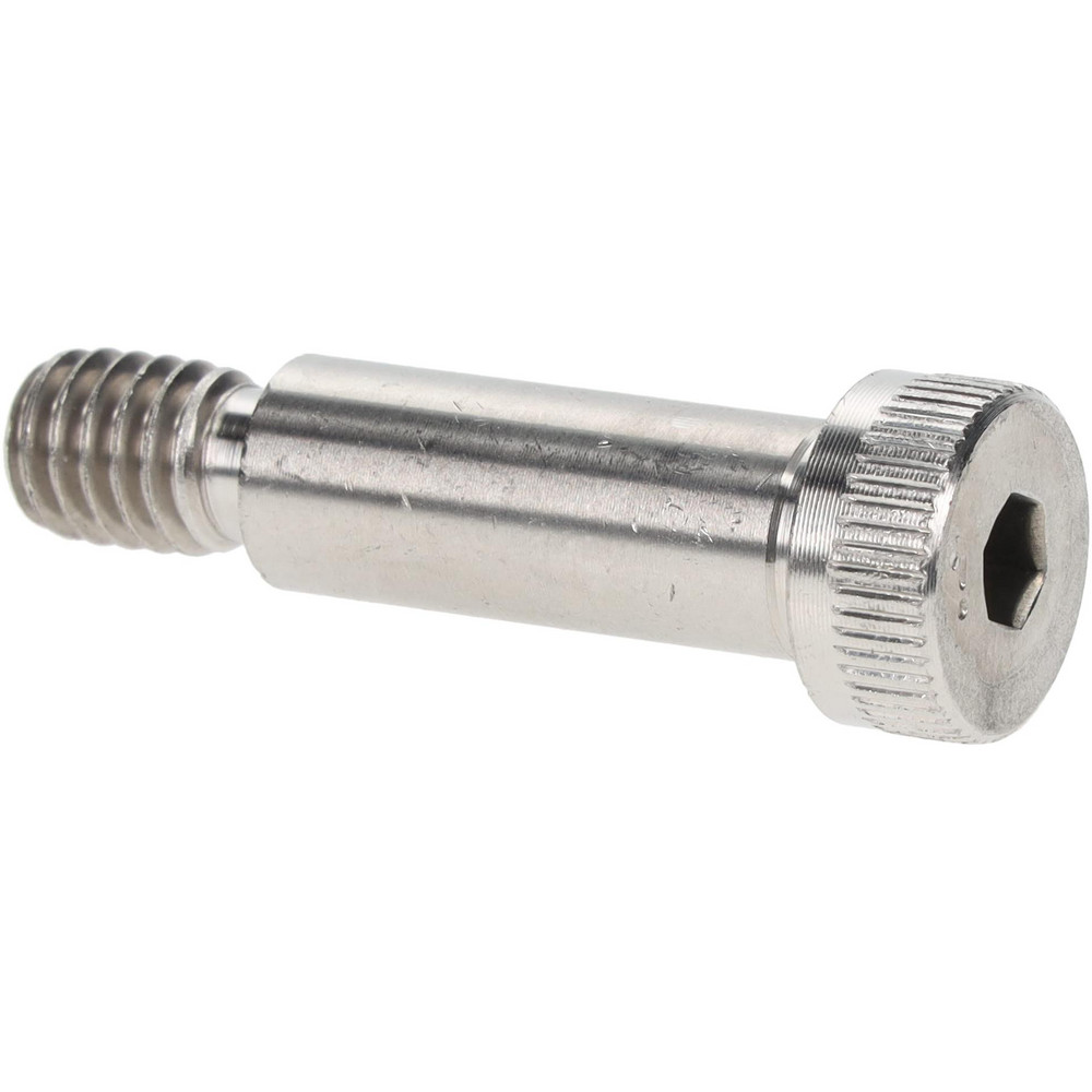 Made in USA - Shoulder Screw: 3/8" Shoulder Dia, 1" Shoulder Length, 5/ ...