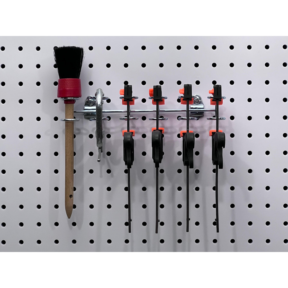 Triton Products - 9" Long Multi-ring Tool Holder Pegboard Hook | MSC Direct