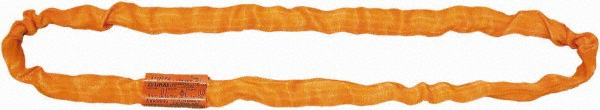 Lift-All - 25' Long x 4-7/8" Wide, 125,000 Lb Basket Capacity, Nylon ...