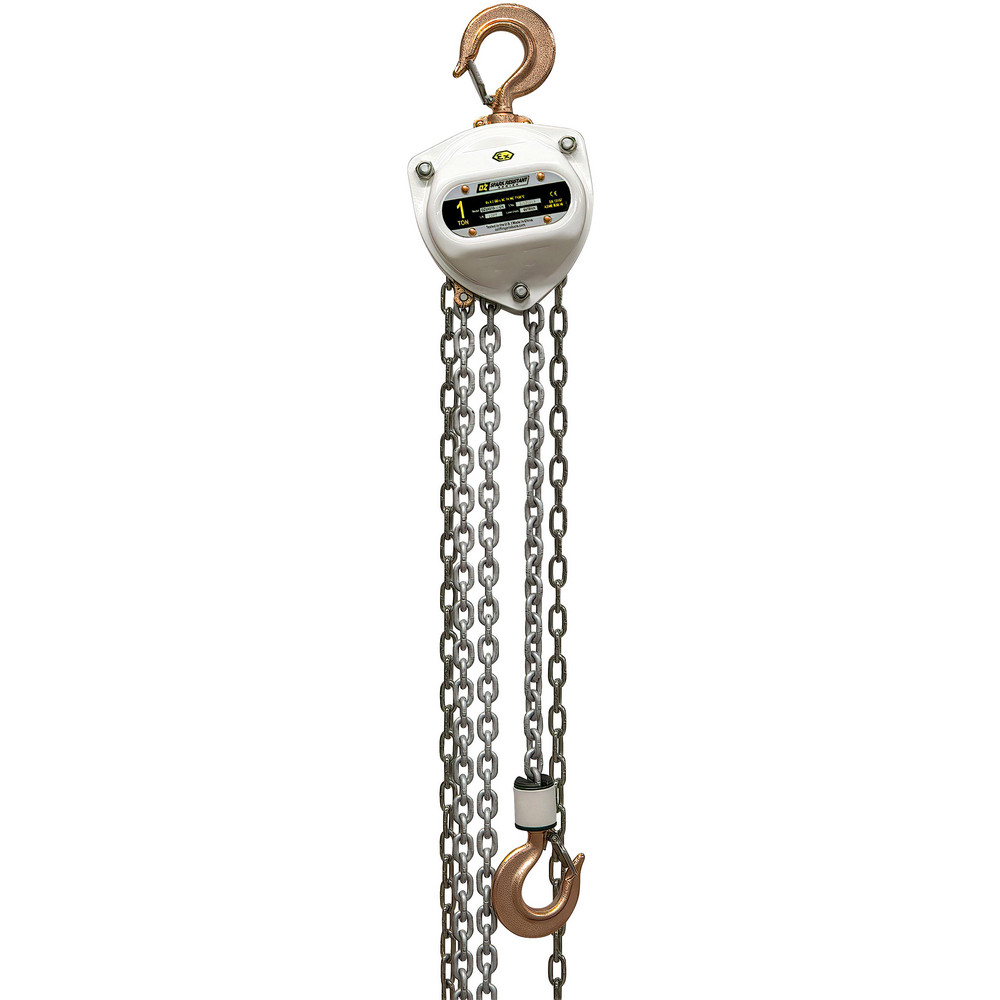 OZ Lifting Products - Manual Hand Chain Hoist: 2000 lb Capacity, 30 ...