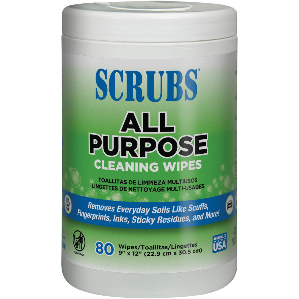 Scrubs - All Purpose Cleaning Wipes, Pre-Moistened, Center Pull ...