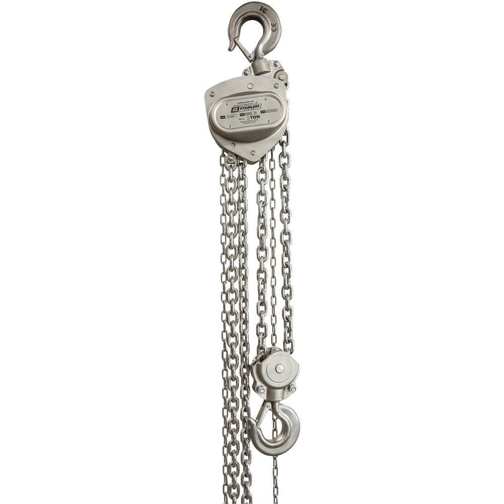 OZ Lifting Products - Manual Hand Chain Hoist: 6000 lb Capacity, 15 ...