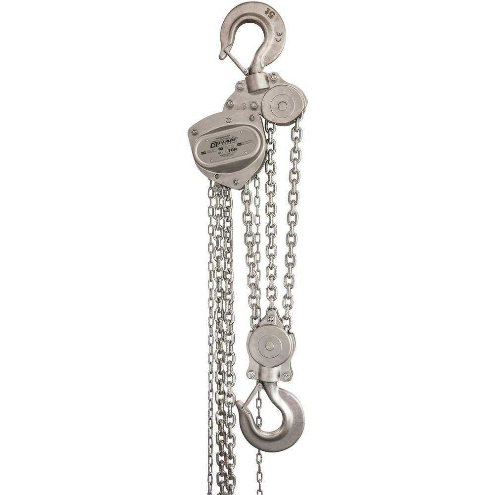 OZ Lifting Products - Manual Hand Chain Hoist: 10000 lb Capacity, 30 ...