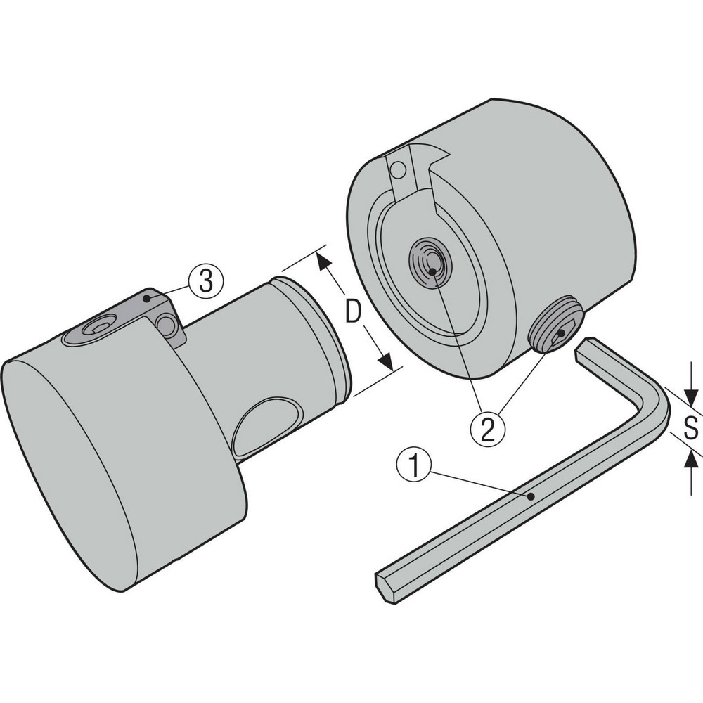 Seco - Boring Head Tools: Tool Type: Tenon Kit; Connection Size: G6 ...