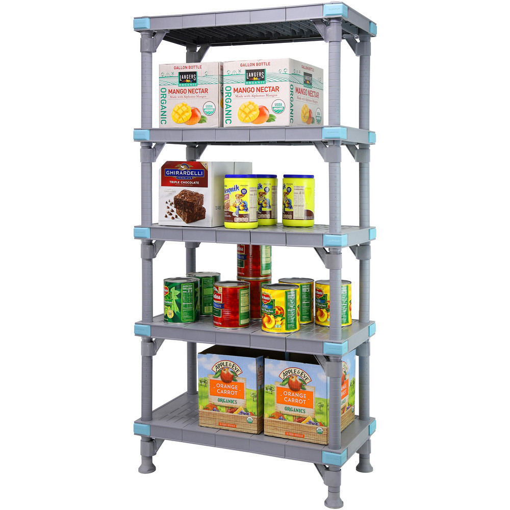 Quantum Storage - Plastic Shelving: Shelving Type: Free Standing; Shelf ...