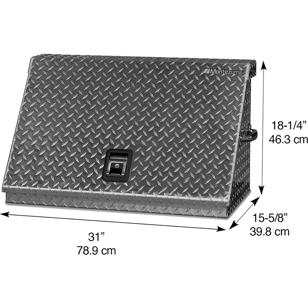 Montezuma - 31.06X15.67X18.31 SLV ALUM TRIANGLE TOOLBOX | MSC Direct