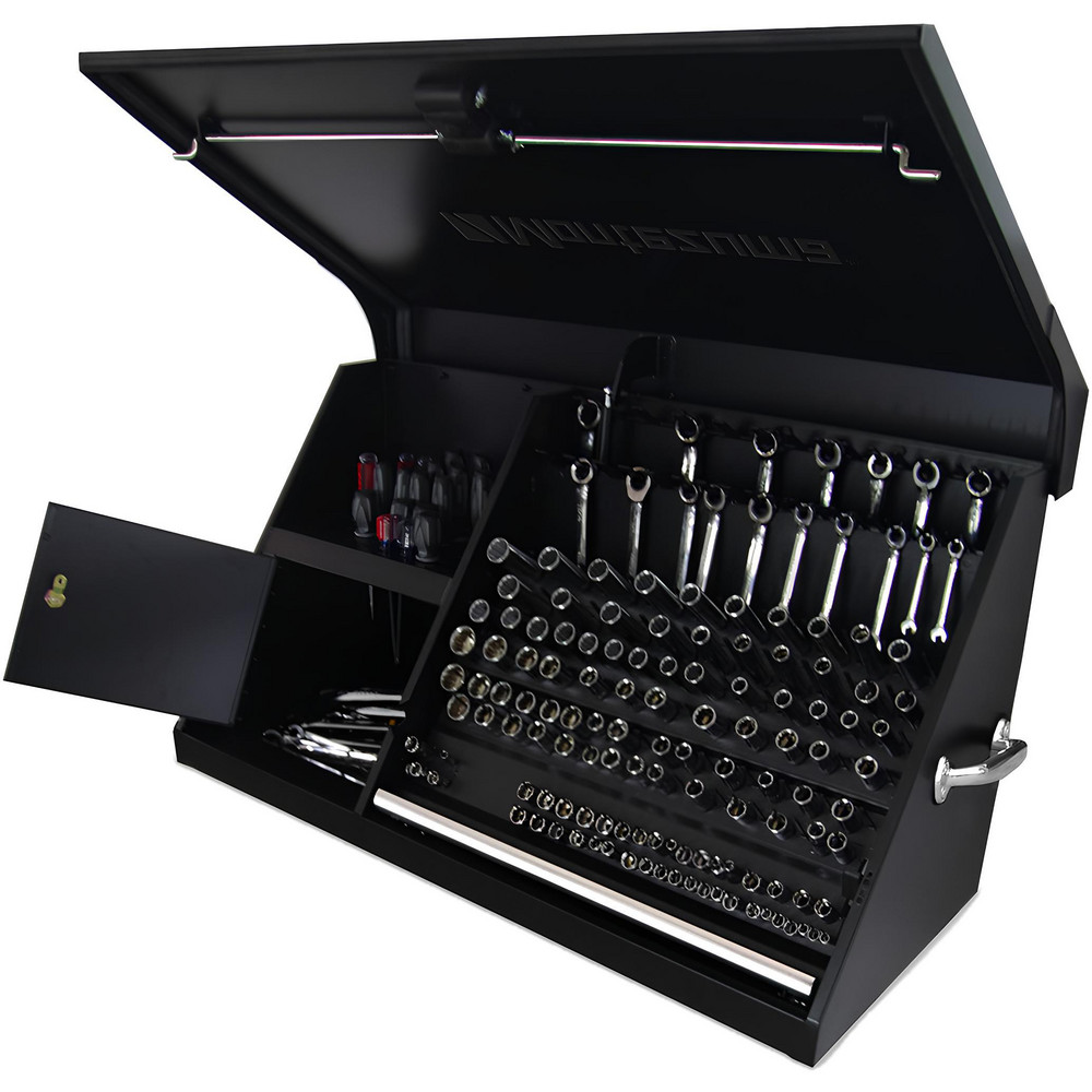 Montezuma - 41.73X18.03X21.61 BLK STL TRIANGLE TOOLBOX | MSC Direct