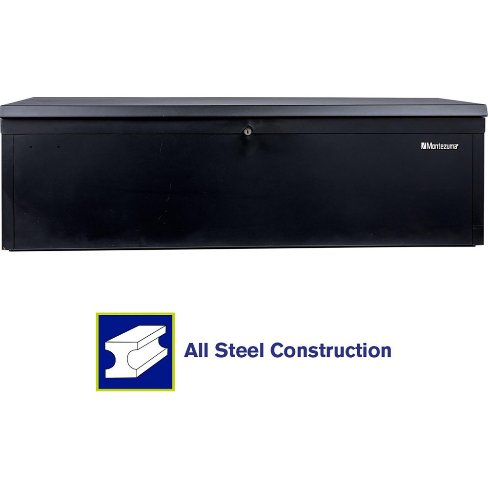 Montezuma - 47.28X17.24X14.25 BLK STL UTILITY BOX | MSC Direct