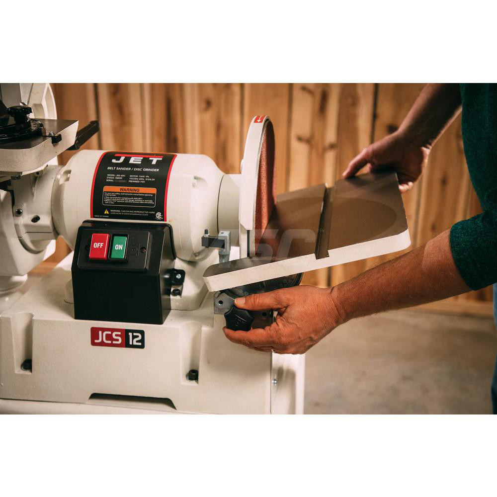 Jet - 48" x 6" Horizontal & Vertical Combination Sanding Machine: 12 ...