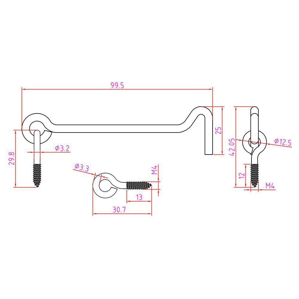 Onward - Screen Door Hardware Kits: For Use With: Sheds and screen ...