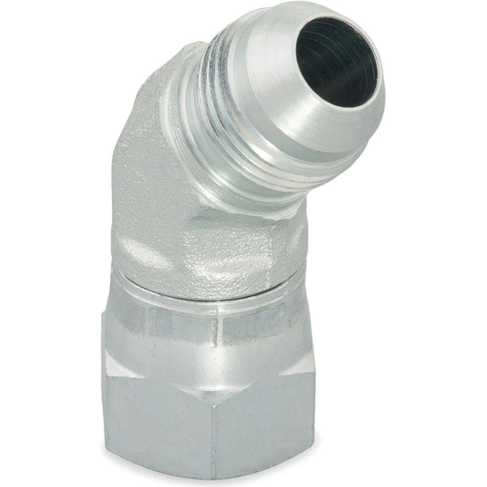 Parker - Hydraulic Hose Swivel Nut Elbow: 10.00 mm Hose OD, 6,000 psi | MSC Direct