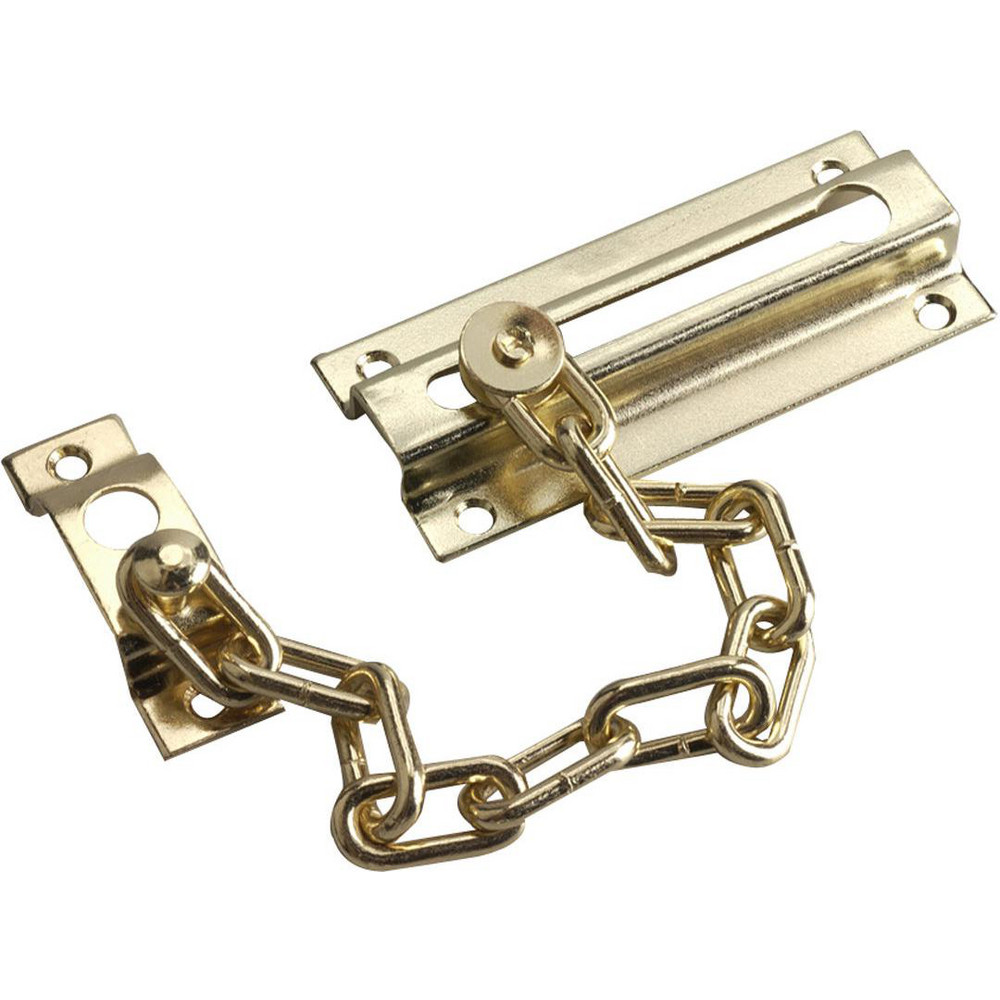 Onward - Chain Bolts: Type: Chain Door Guard; Length (Inch): 3-1/2 ...