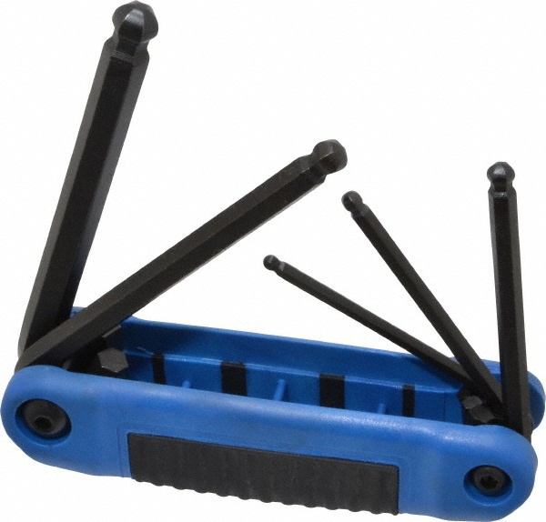 Eklind - 5 Piece Fold-Up Ball End Hex Key Set - 88943964 - MSC ...