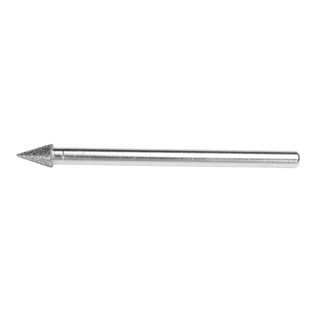 Norton - 1/8 x 1/8 x 2 In. Diamond Electroplated Cone Tool 100/120 Grit ...