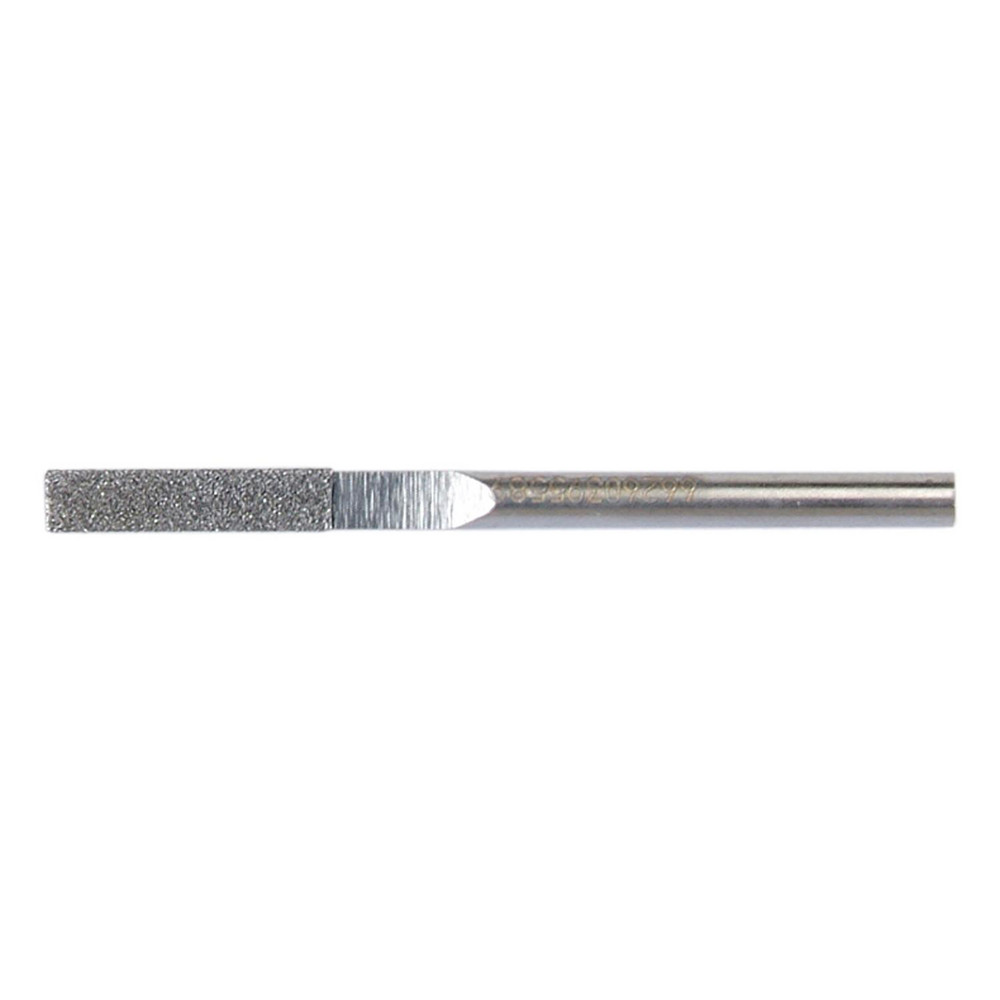 Norton - Flat Standard Diamond File: 2" OAL, Fine Grade | MSC Direct
