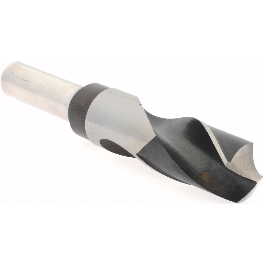 Hertel - Reduced Shank Drill Bit: 1-1/8" Dia, 3/4" Shank Dia, 118 deg ...