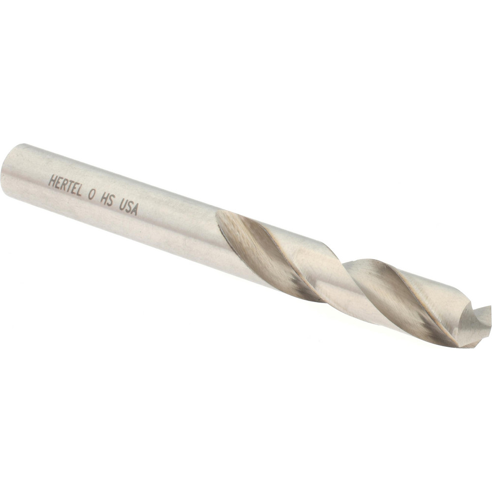 Hertel - Screw Machine Length Drill Bit: Letter O, (0.3160) Dia, 118 ...