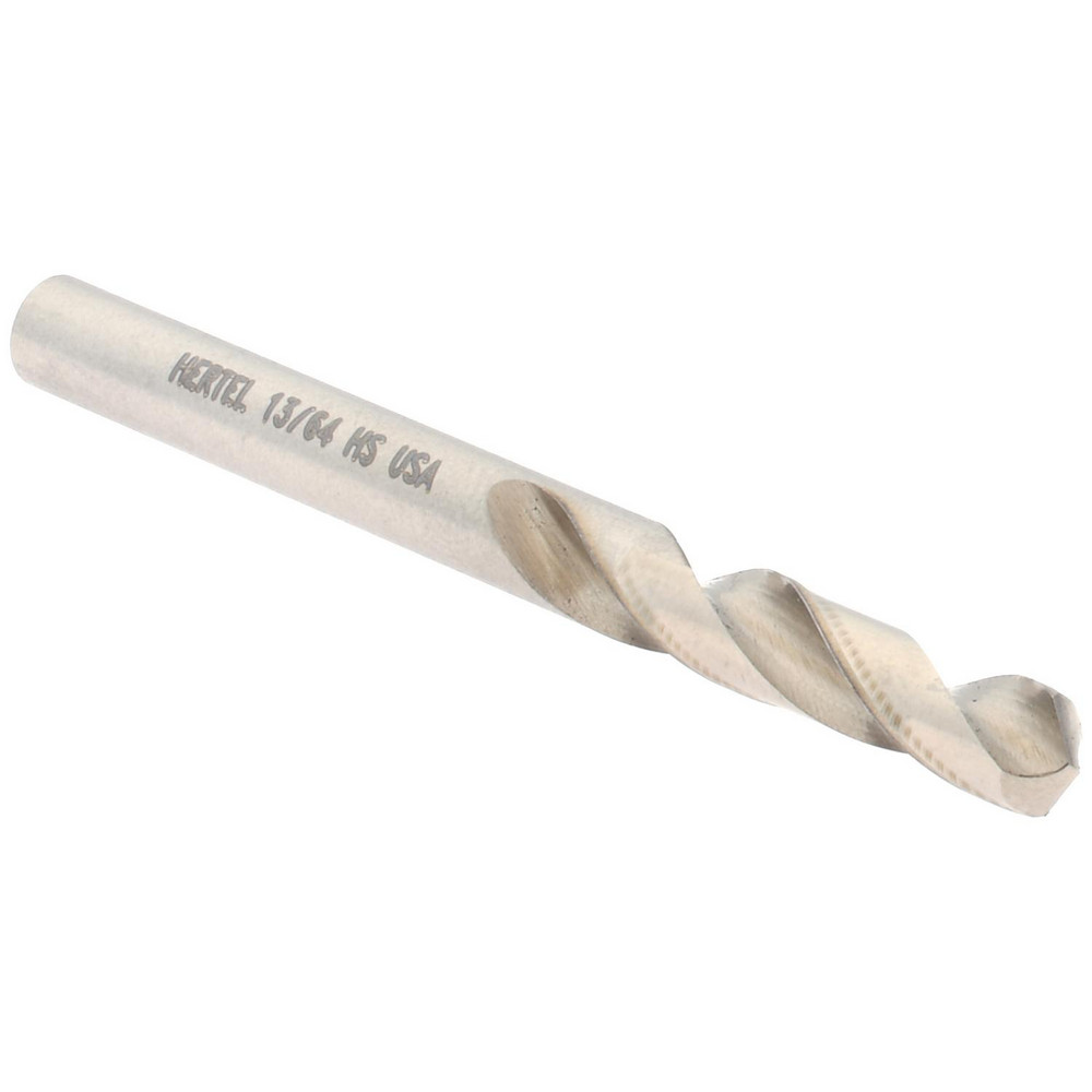 Hertel - Screw Machine Length Drill Bit: 13/64" Dia, 118 deg Point ...