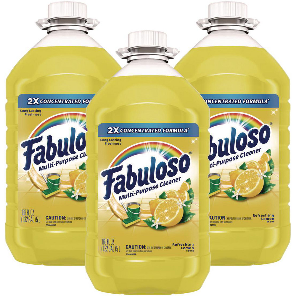 Fabuloso - Multi-Use Cleaner, Lemon Scent, 169 oz Bottle, 3/Carton ...