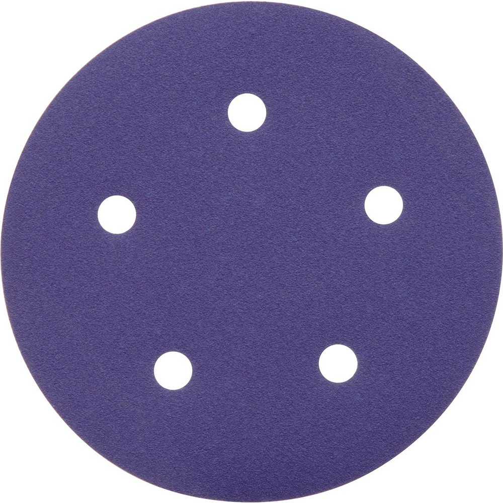 3M - 5" Dia PSA Disc: 40 Grit, Premium Ceramic Alumina | MSC Direct