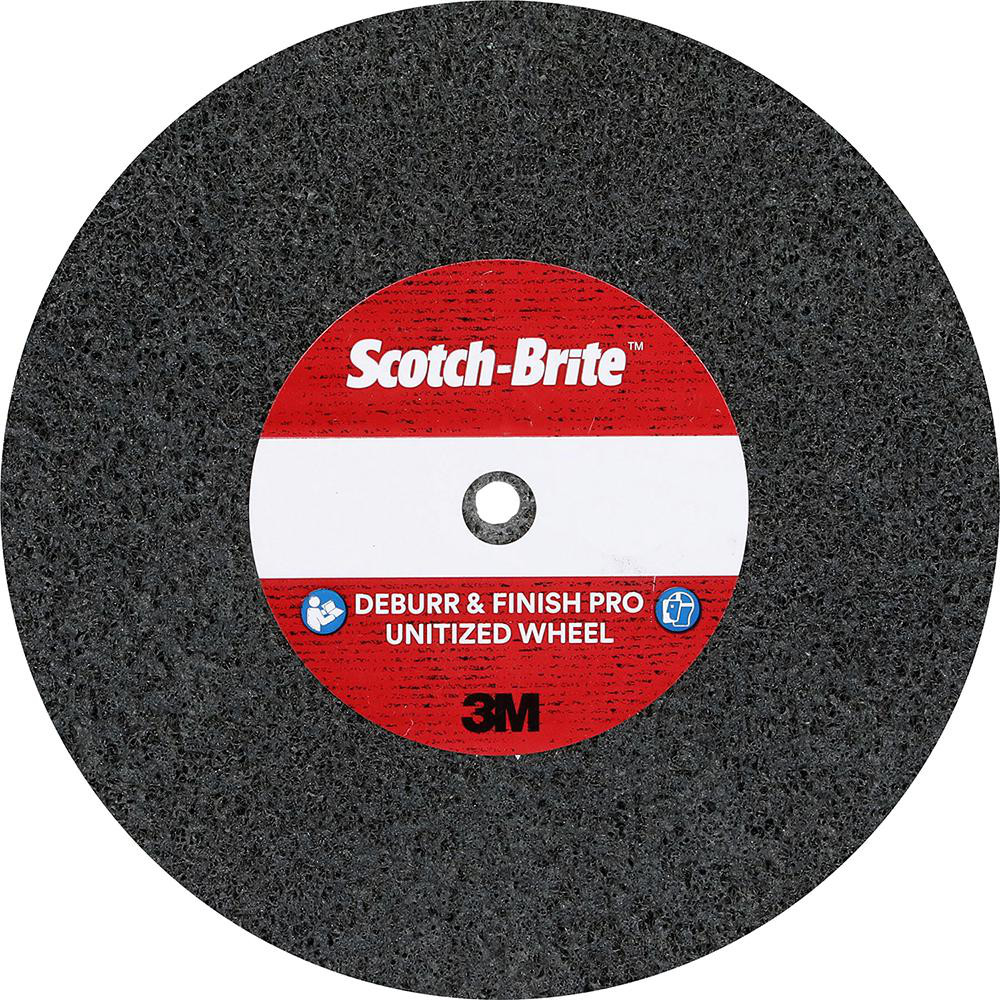 3M - Deburring Wheel: 3" Dia, Precision Shaped Ceramic | MSC Direct