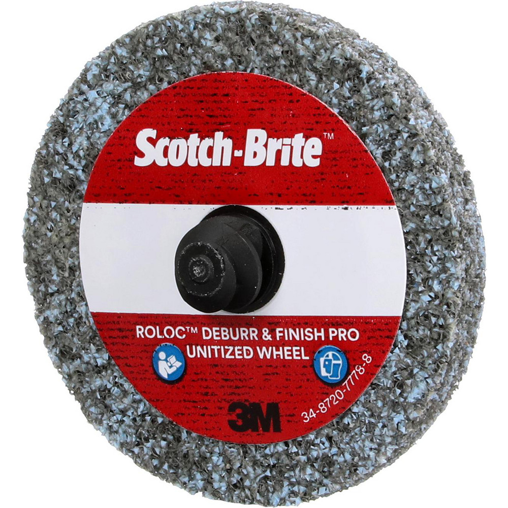3M - Deburring Wheel: 2" Dia, 1/4" Face Width, Density 9, Precision ...
