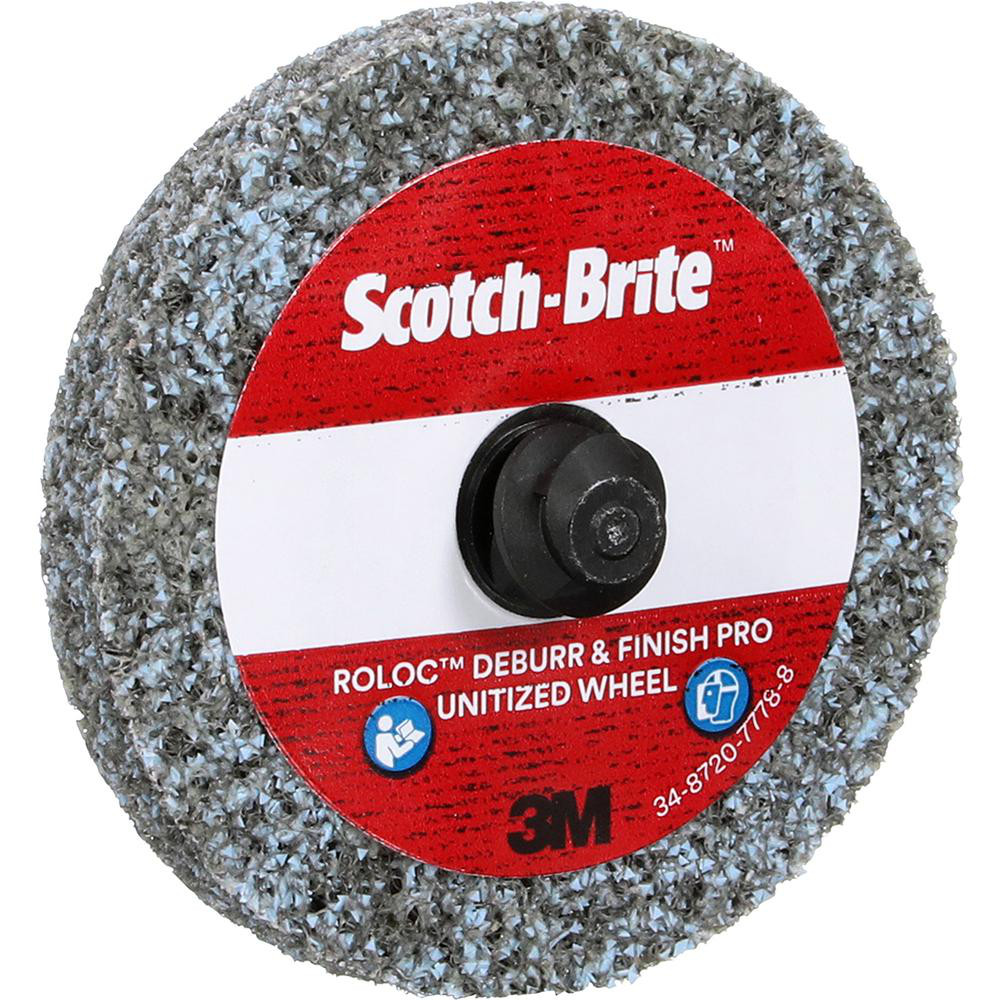 3M - Deburring Wheel: 2" Dia, Precision Shaped Ceramic | MSC Direct