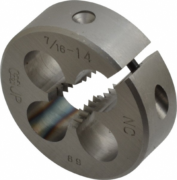 OSG - 7/16-14 UNC High Speed Steel Round Die - 89388607 - MSC ...