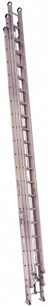 Werner - 60' High, Type I Rating, Aluminum Extension Ladder | MSC Direct