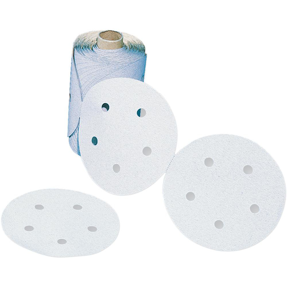 3M - 5" Dia PSA Disc Roll: 120 Grit, Silicon Carbide | MSC Direct