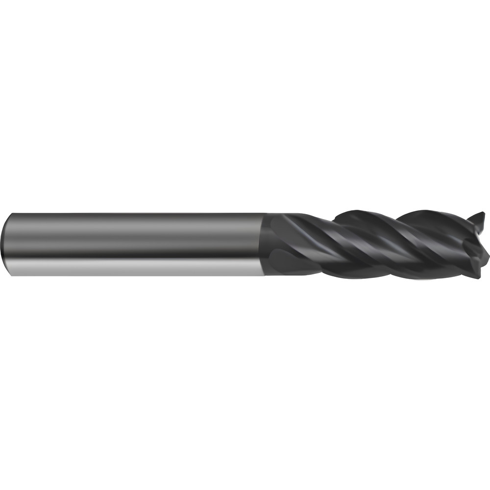 Guhring - Corner Radius End Mill: 3/4" Dia, 1-1/2" LOC, 0.0900" Radius ...