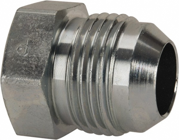 Parker - Steel Flared Tube Plug: 3/4" OD, 37 deg Flared Angle | MSC Direct