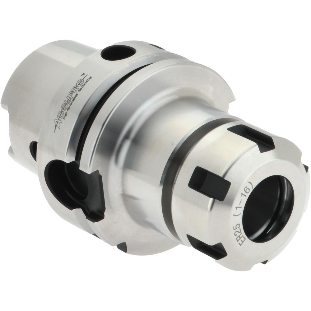Accupro - Collet Chuck: 1/32 to 5/8" Capacity, ER25 Collet, Hollow ...