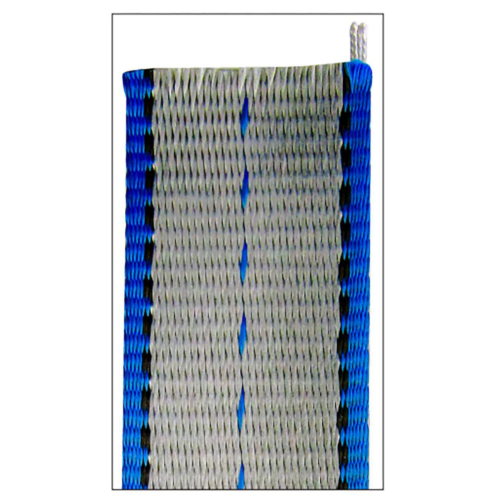 Lift-All - Flat Eye & Eye, Type 3 Web Sling: 7' Long, 8" Wide, 12800 lb ...