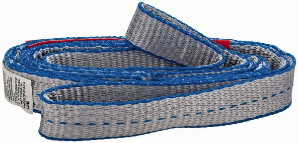 Lift-All - 4' Long x 1" Wide, 3,200 Lb Vertical Capacity, 2 Ply ...