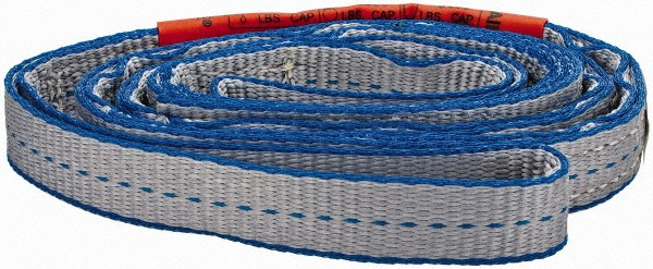 Lift-All - 6' Long x 1" Wide, 3,200 Lb Vertical Capacity, 2 Ply ...