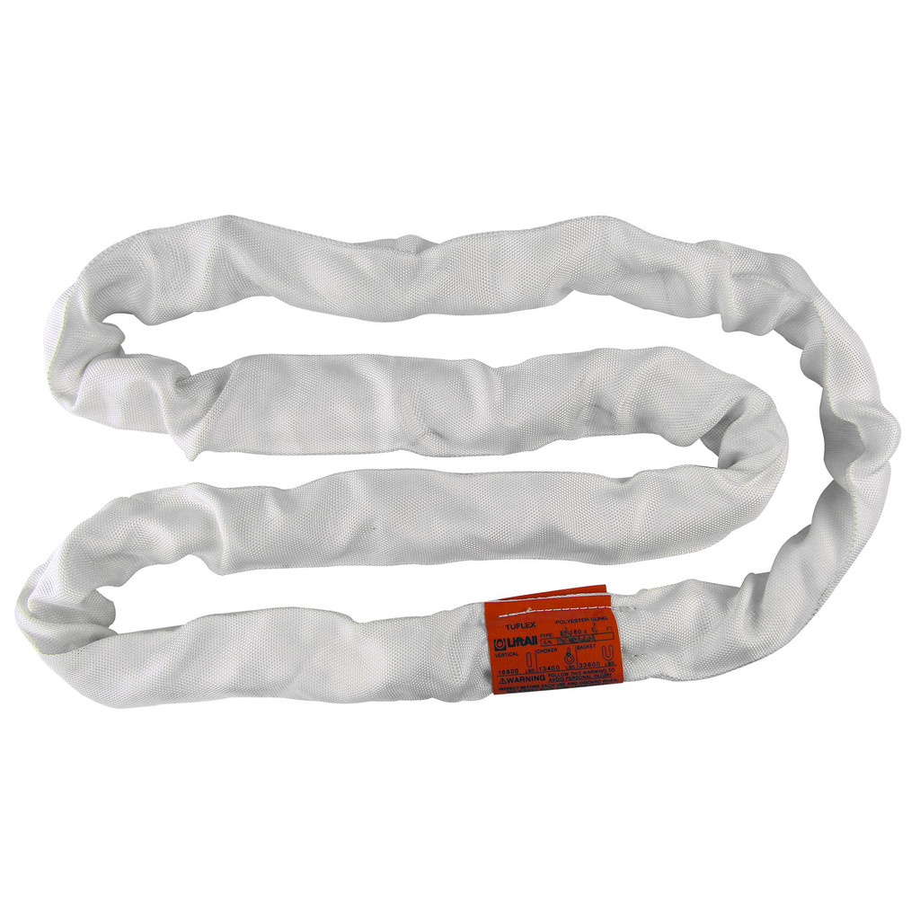 Lift-All - Endless Round Sling: 12' Long, 16800 lb Vertical Capacity ...