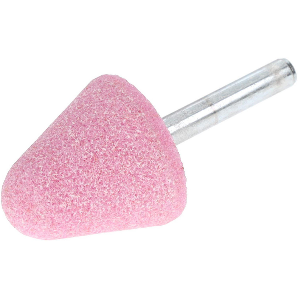 Tru-Maxx - Mounted Point: 1-1/4" Thick, 1/4" Shank Dia, A4, 60 Grit ...