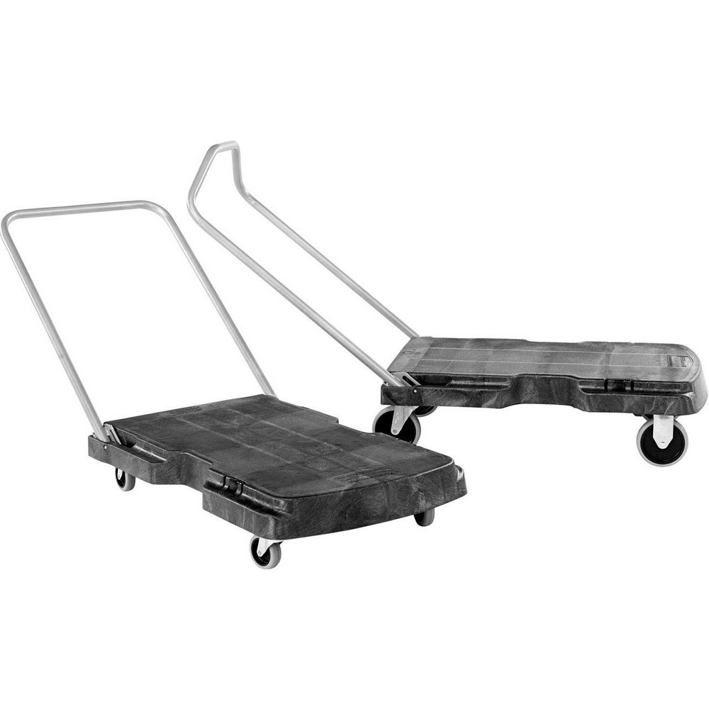 Rubbermaid - Triple Trolley Folding Handle Dolly/Cart/Platform Truck ...