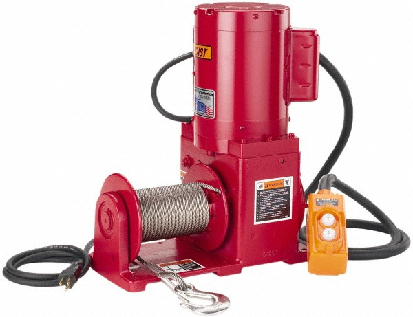 THERN - 2,000 Lbs. Cable Limit AC Electric Winch | MSC Direct